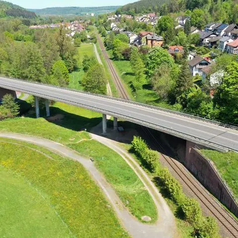 Nach Sperrung der Talbrücke: Lage im Odenwaldkreis beruhigt sich
